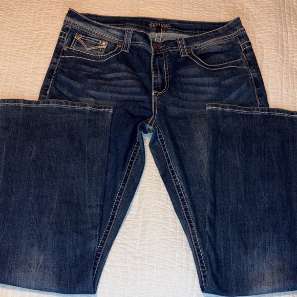 Shyanne | Jeans | Shyanne Dark Blue Flare Jeans | Poshmark